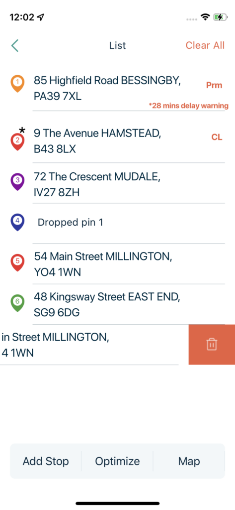 Home | Route Planning & Address Finding App | DelM8